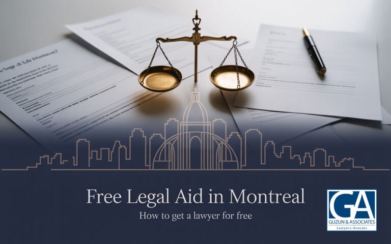Legal Aid in Montreal | How to Get a Free Legal Advice